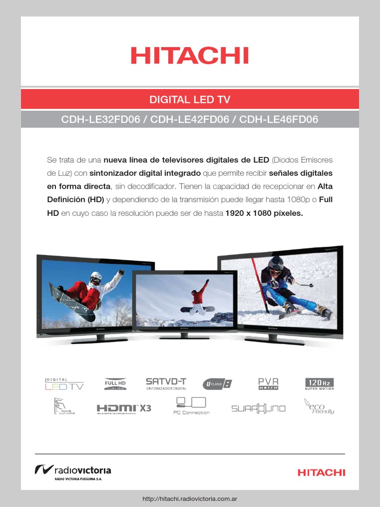 Ficha Digital LEDTV 32-42-46 | Descargar gratis PDF | Televisión ...
