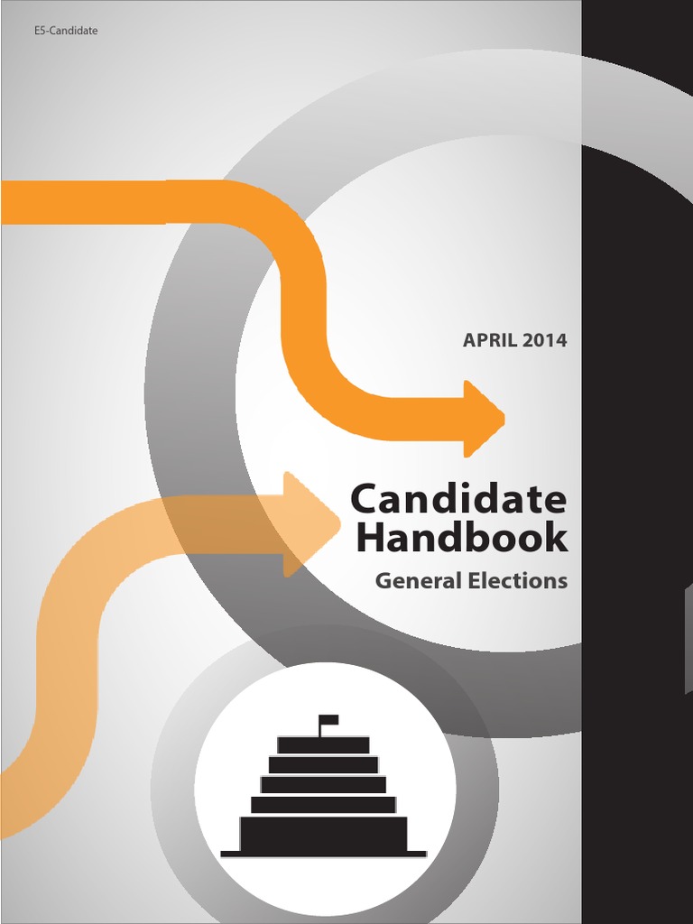 Candidate Handbook: General Elections | PDF | Elections | Voting