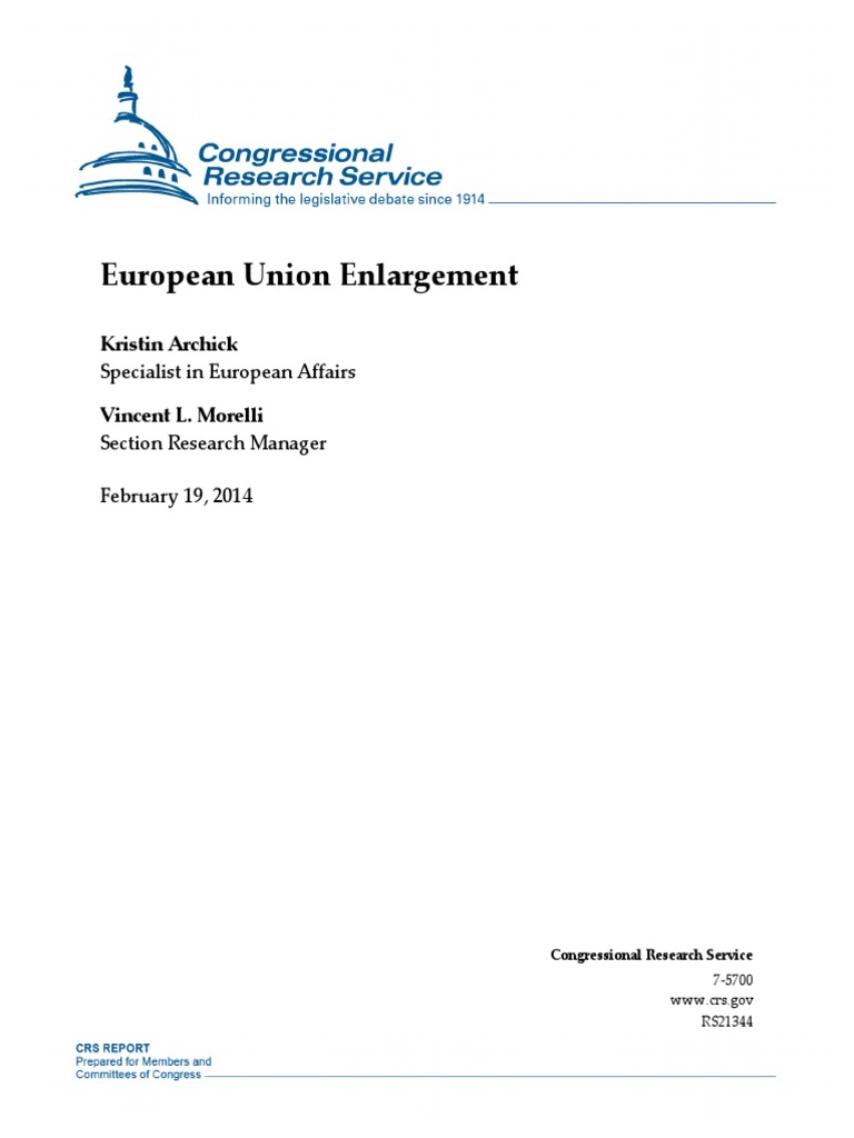 EU Enlargement: Current Status & Challenges | PDF