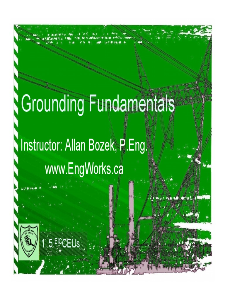 Grounding Fundamentals Course Presentation | PDF | Electric Shock ...