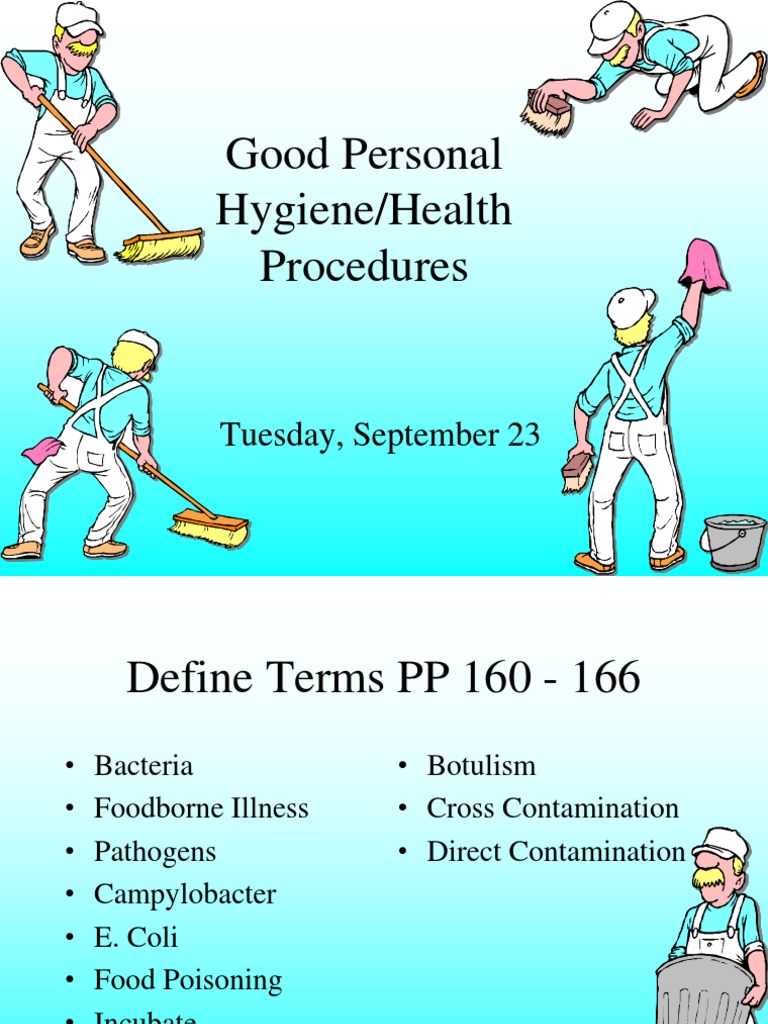 Kitchen Safety and Sanitation PowerPoint - 1 | PDF | Foodborne Illness ...