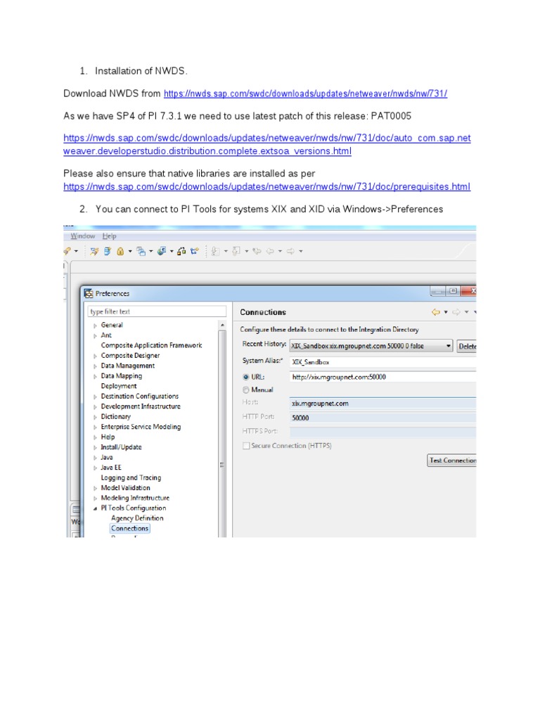Steps To Work in SAP 7.31 NWDS | PDF