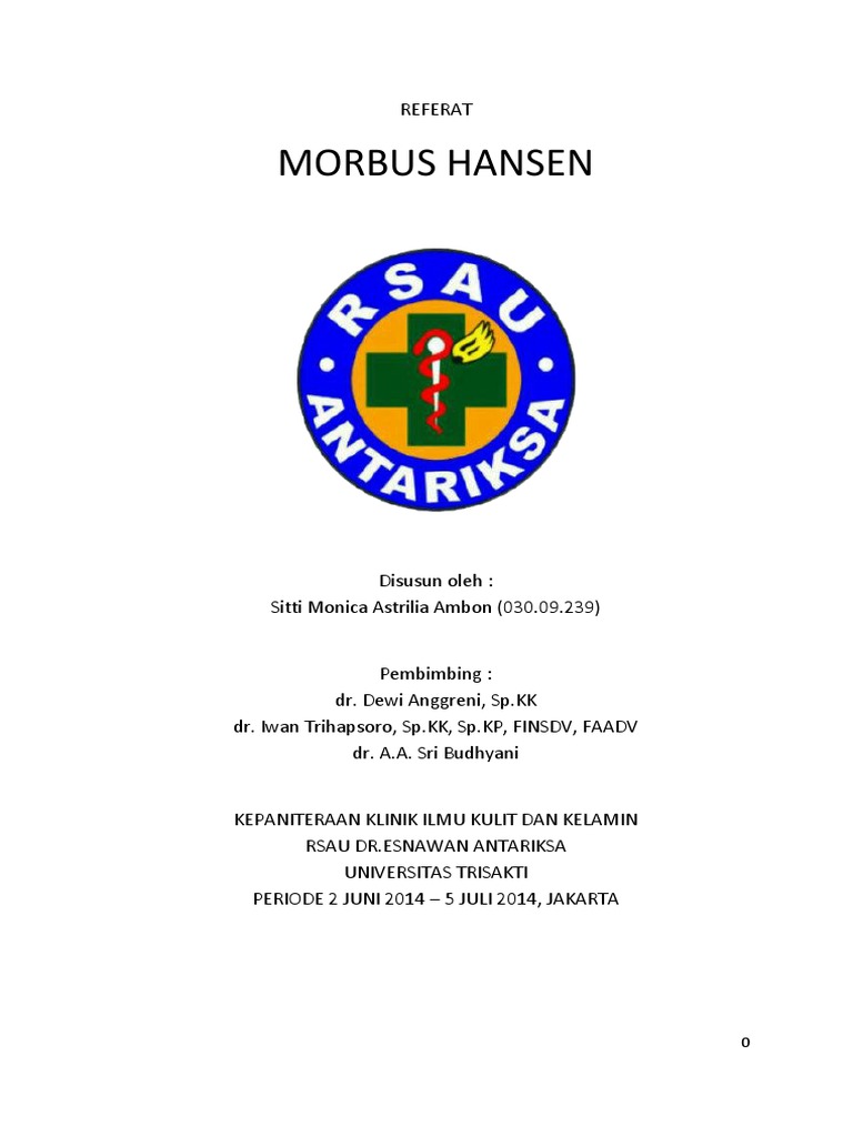 Morbus Hansen Referat | PDF