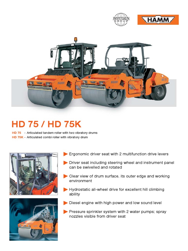 HD75 TD2011L04W HD75K TD2011L04W W V5 en-GB | PDF | Horsepower | Engines