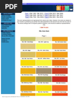 Hempel Ral Colour Card | PDF | Blue | Green
