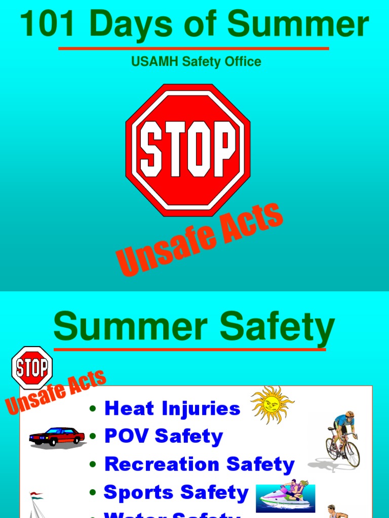 Summer Safety | PDF | Traffic Collision | Transport
