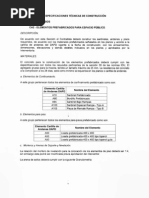 Ficha Técnica Sardinel Prefabricado A-10 | PDF