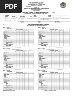 DepEd Form 137 E Blank Form 2 | PDF | Further Education