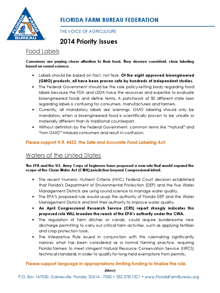 2014 Leave Behind Sheet | PDF | United States Environmental Protection ...