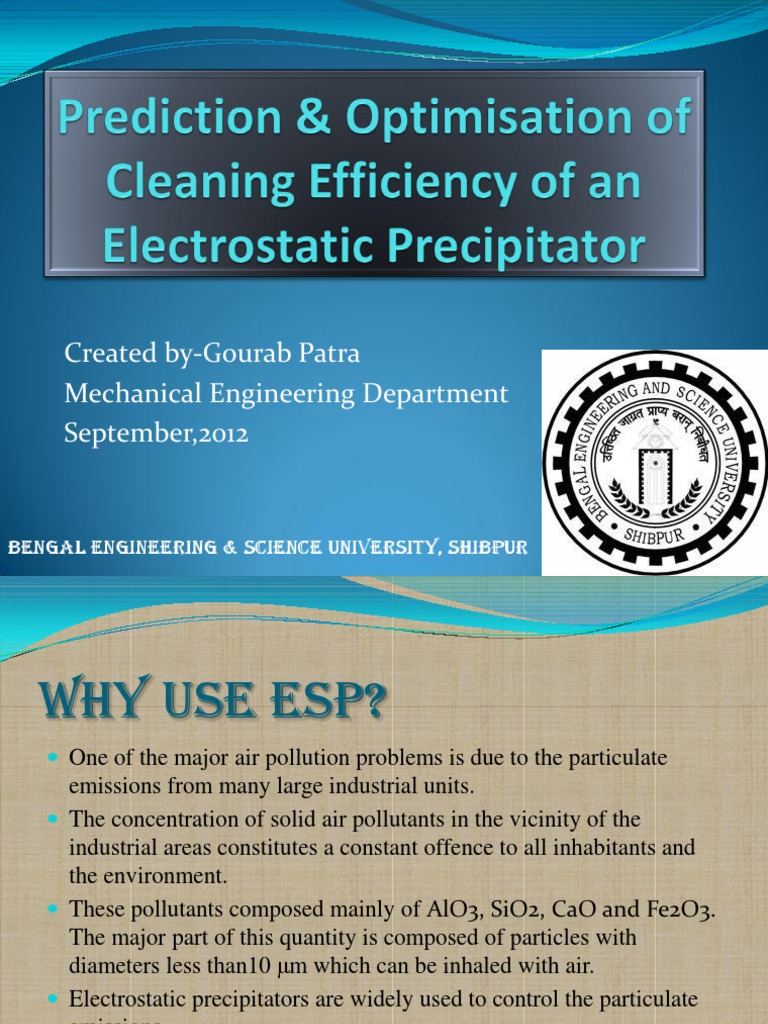 Industrial ESP Optimization Guide | PDF | Science & Mathematics