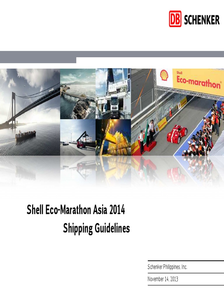 Sem Asia 2014 Schenker Philippines Nov14 | PDF | Cargo | Invoice