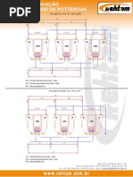 Manual Relé URP 6000 - Pextron | PDF | Fonte de energia | Relé