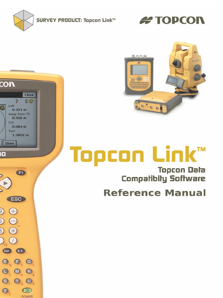 Topcon Link Ref Man | PDF | Icon (Computing) | Installation (Computer ...