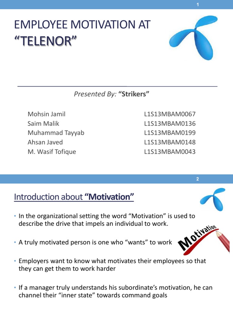 Employee Motivation at | PDF | Motivation | Motivational