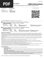 Hull Trains Paragon Seating Plan V5 | PDF | Baggage | Land Transport