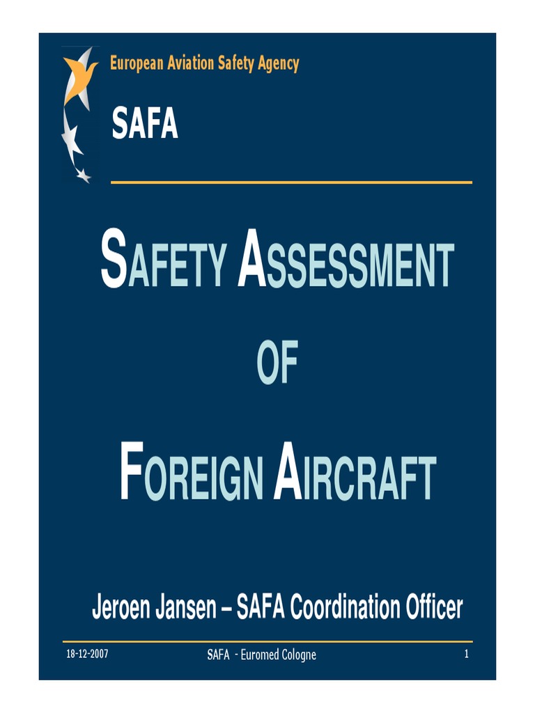 The SAFA Programme | PDF | Aviation Safety | Aeronautics