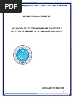 VRC, LRC, CRC | PDF | Detección y corrección de errores | Poco