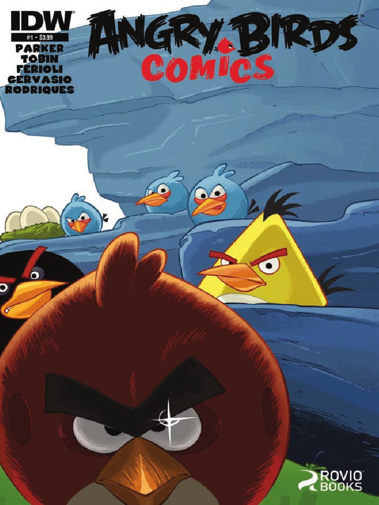 Angry Birds Comics #1 Preview | PDF | Idw Publishing | Comics