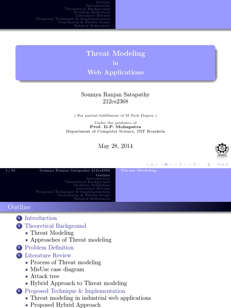 Web App Threat Modeling Guide | PDF | Threat (Computer) | Vulnerability (Computing)