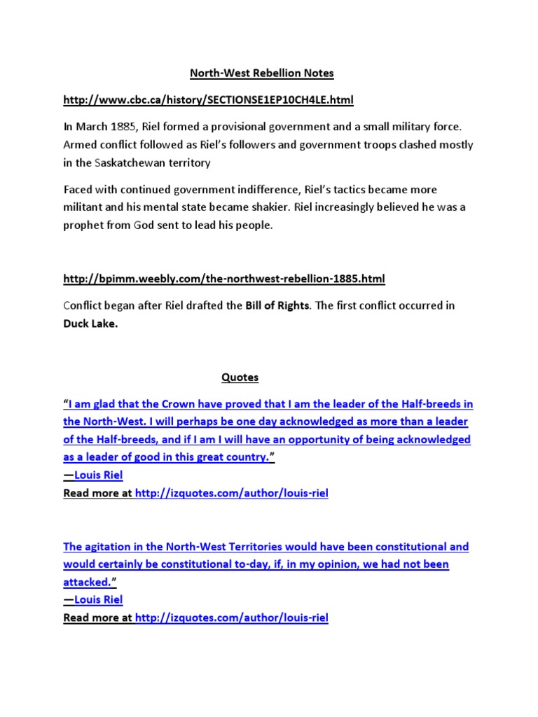NW Rebellion | PDF