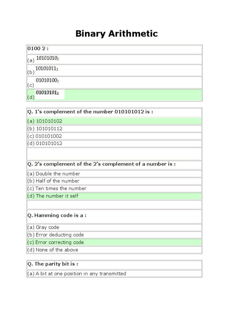 Discrete Mathematics MCQ'S | PDF