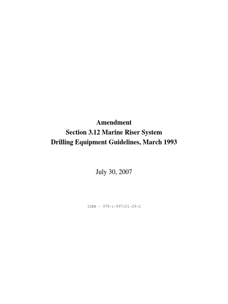 Canada Marine Riser System | PDF | Blowout (Well Drilling) | Buckling