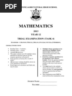 Mathematics Advanced Extension 1 and Extension 2 Reference Sheet PDF ...
