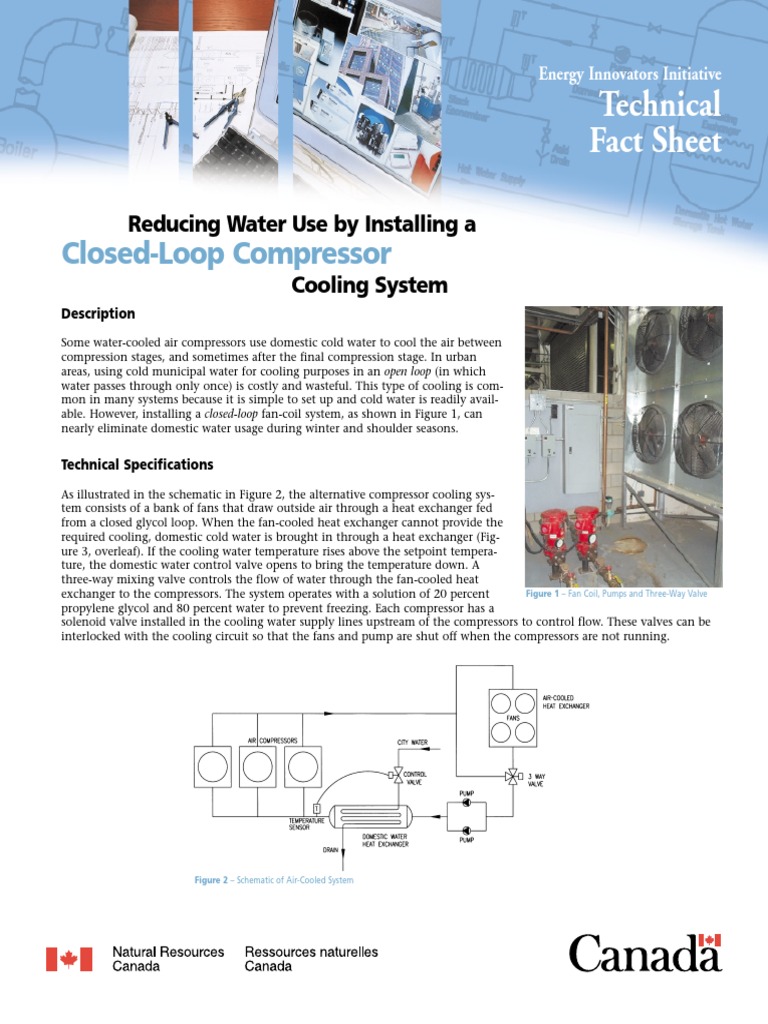 Closed-Loop Compressor | PDF | Air Conditioning | Gas Compressor