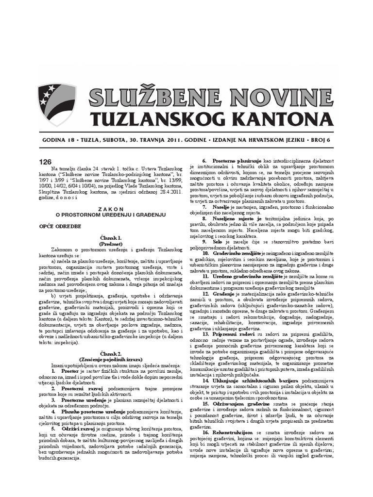 Sluzbene TK Broj 6 | PDF