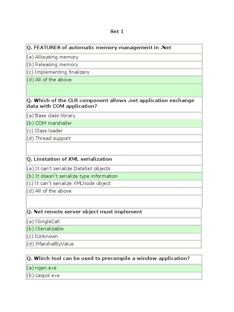 Net Framework & Programming in | PDF | Soap | Xml