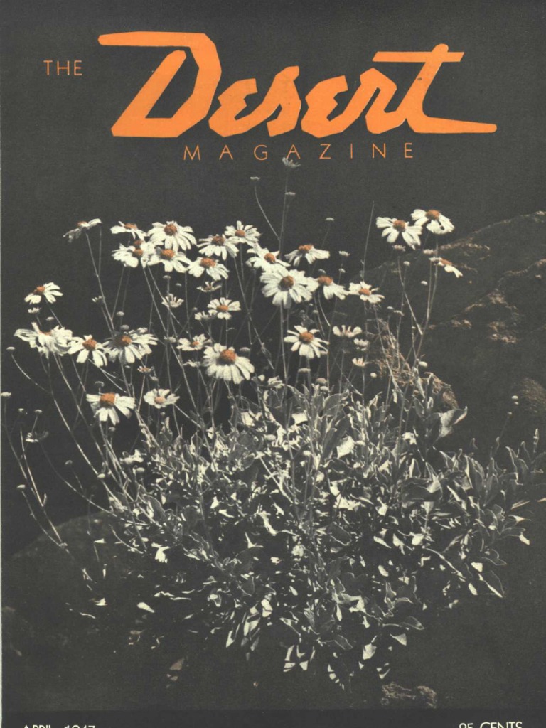 Desert Magazine 1947 April | PDF | Arizona | Southwestern United States