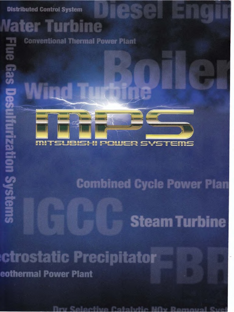 Mitsubishi Power Systems PDF | PDF | Power Station | Boiler
