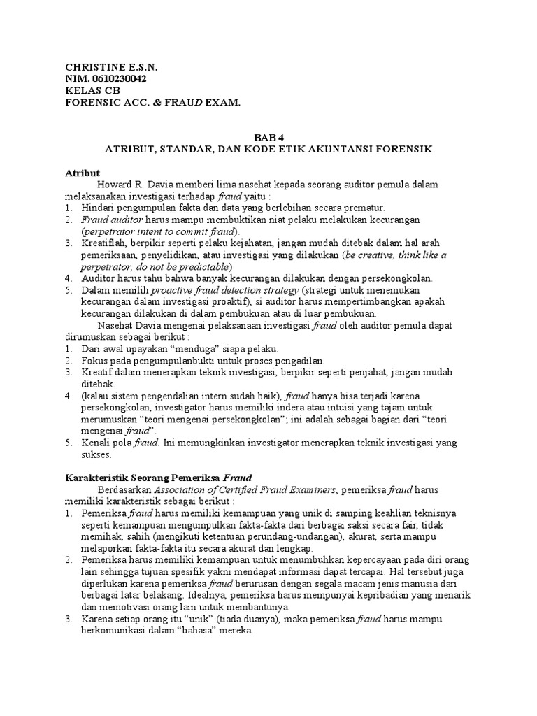 Panduan Akuntansi Forensik | PDF | Ilmu Sosial | Hukum