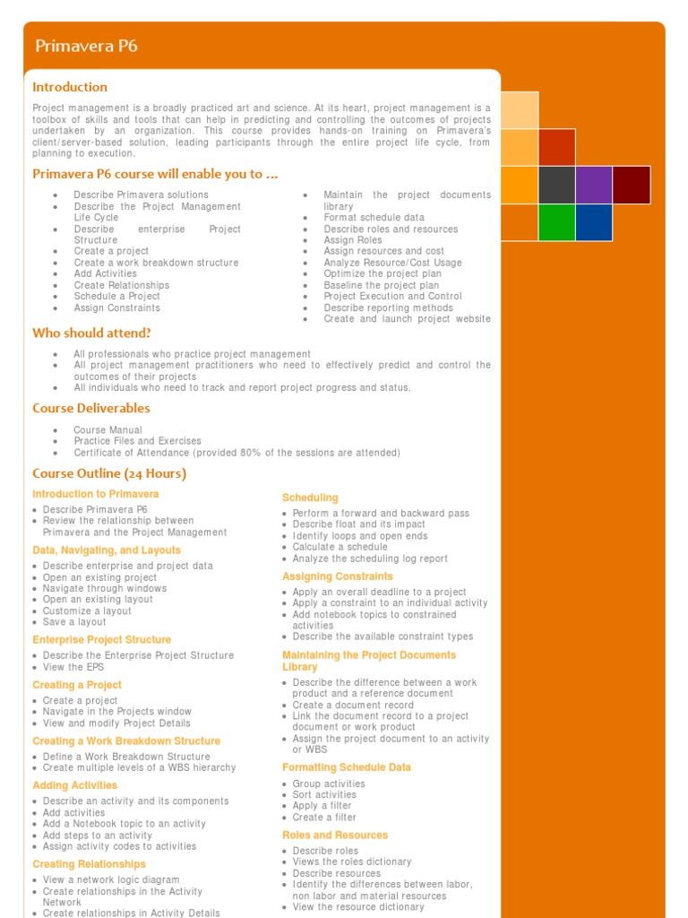 Primavera P6 | PDF | Project Management | Business