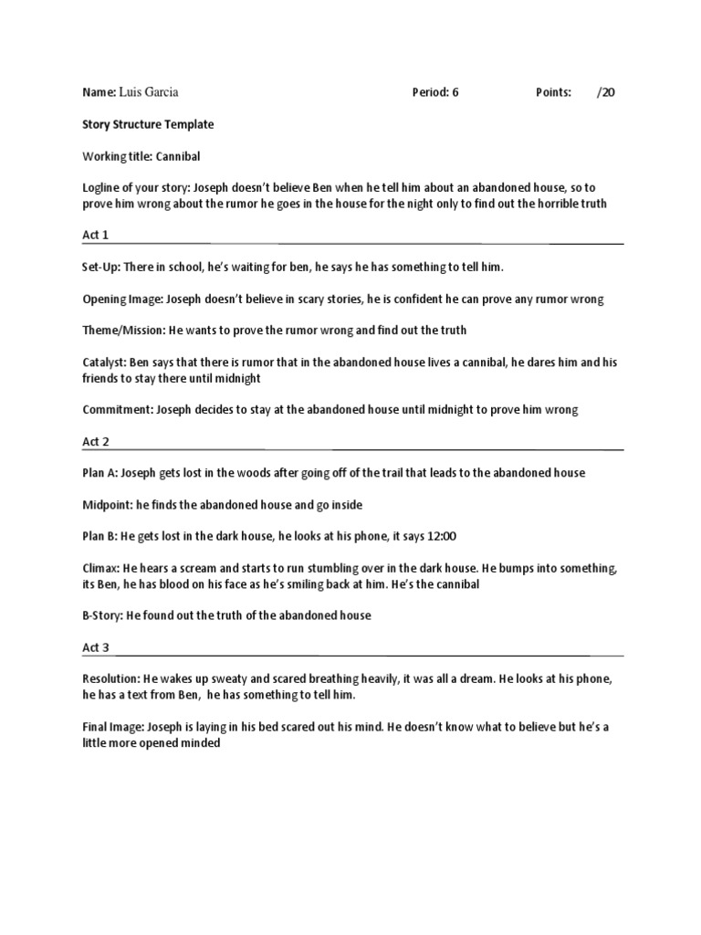 Story Structure | PDF | Mystery, Thriller & Crime Fiction
