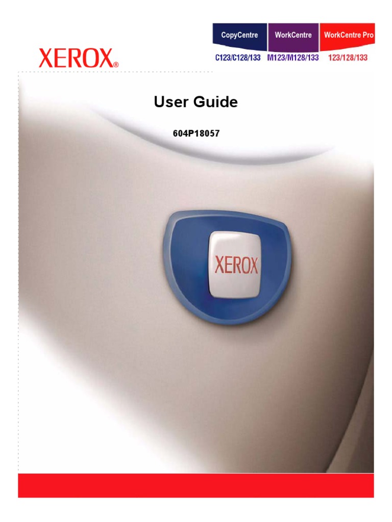 Xerox Work Centre | PDF