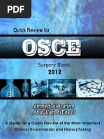 Surgery OSCE PDF | PDF | Clinical Medicine | Medical Specialties