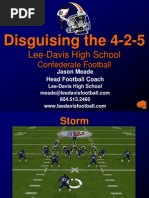 Attacking The 3-3 Stack Defense | PDF | Quarterback | Gridiron Football