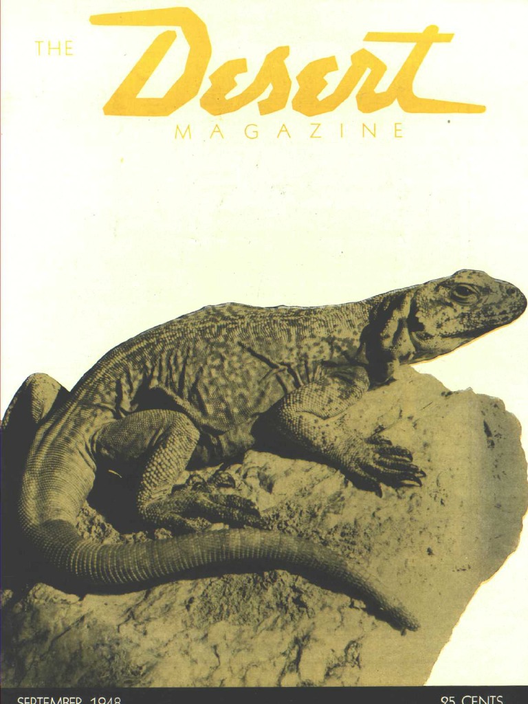 Desert Magazine 1948 September | PDF | Nature