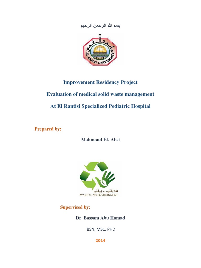 Medical Waste Management | PDF | Infection Control | Waste