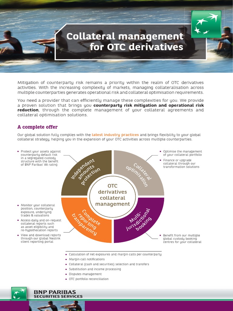 Collateral Management OTC Derivatives | PDF | Over The Counter (Finance) | Derivative (Finance)