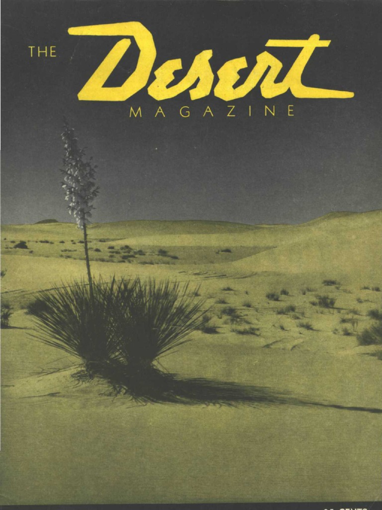 Desert Magazine 1949 February | PDF | Southwestern United States | Desert