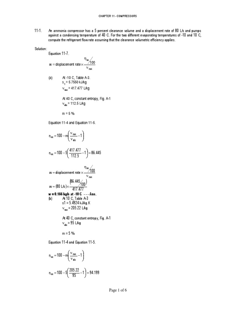 Chapter 11 | PDF | Gas Compressor | Building Engineering