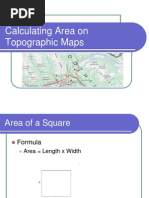 Area Calculation Methods on Maps | PDF