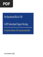 ORX Reference Taxonomy Summary Report | PDF | Risk | Fraud