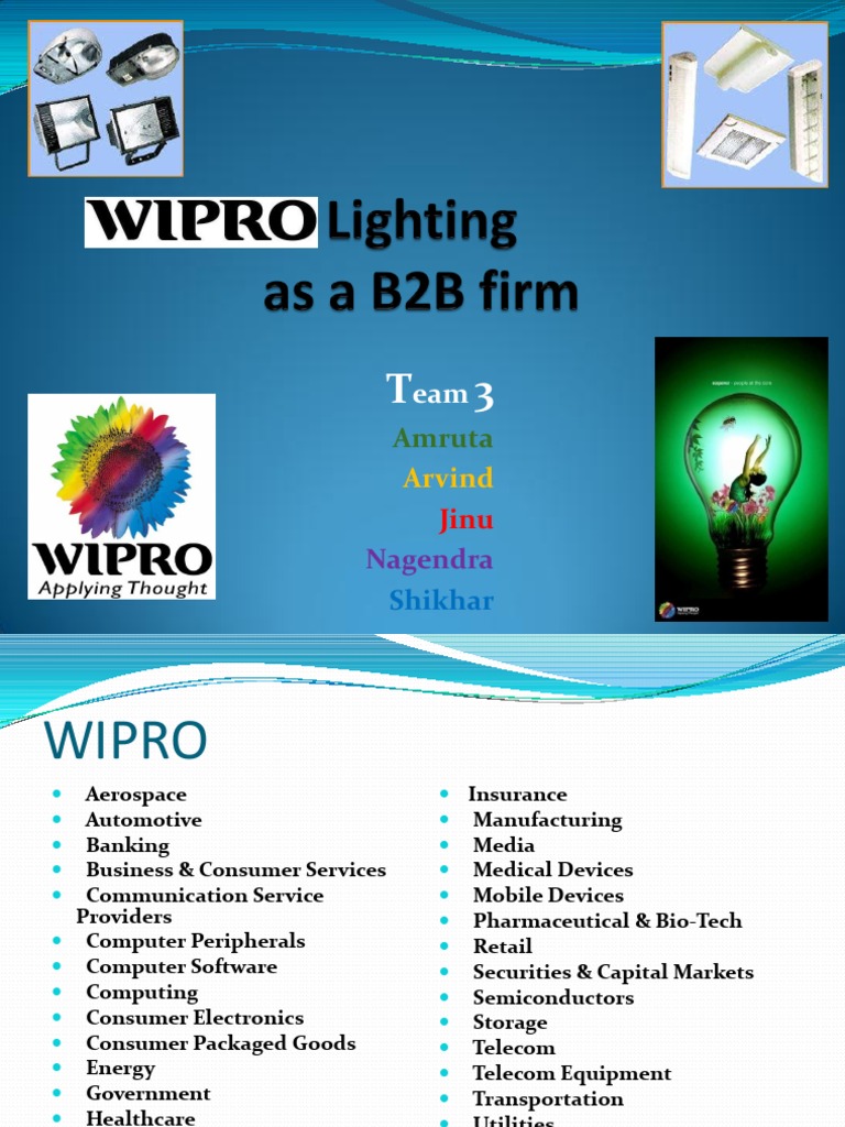 WIPRO Lighting | PDF | Lighting | Retail