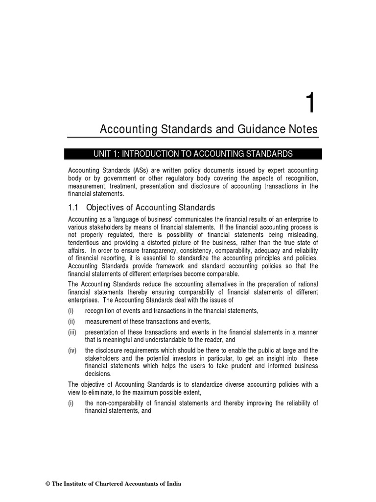 Accounting Standards | PDF