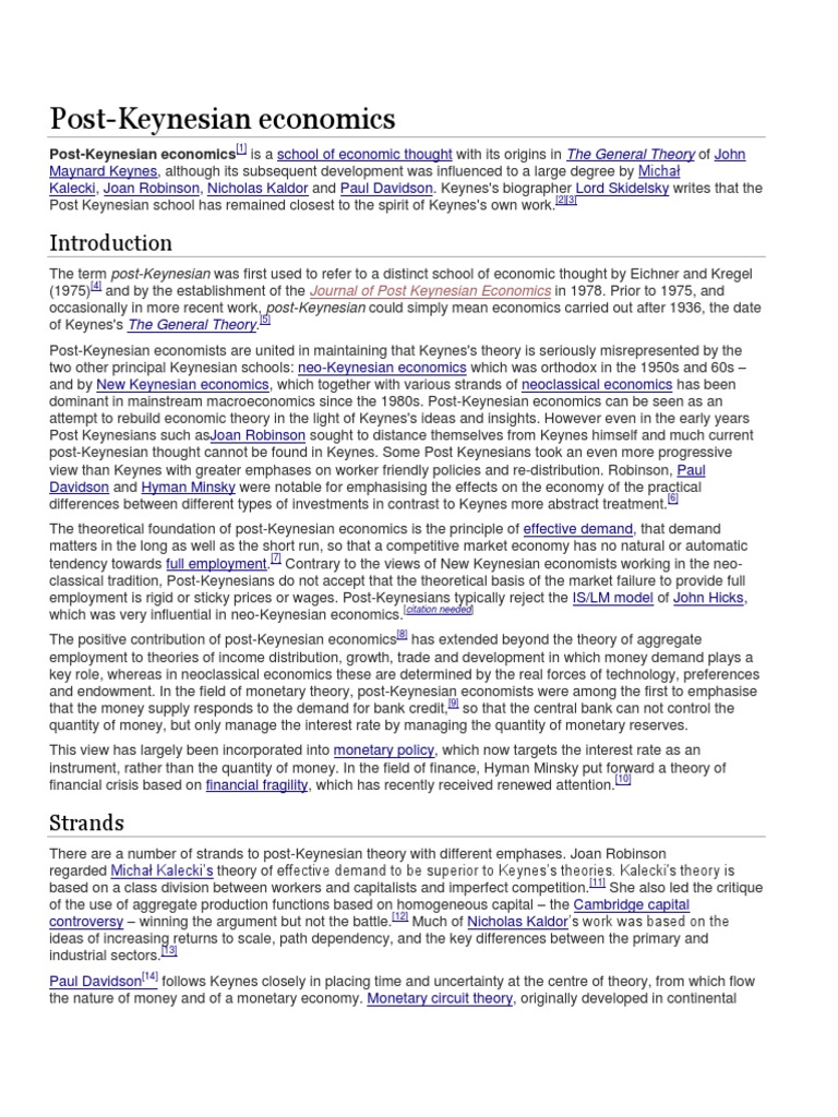 An Overview of the Foundations, Development, and Current State of Post ...