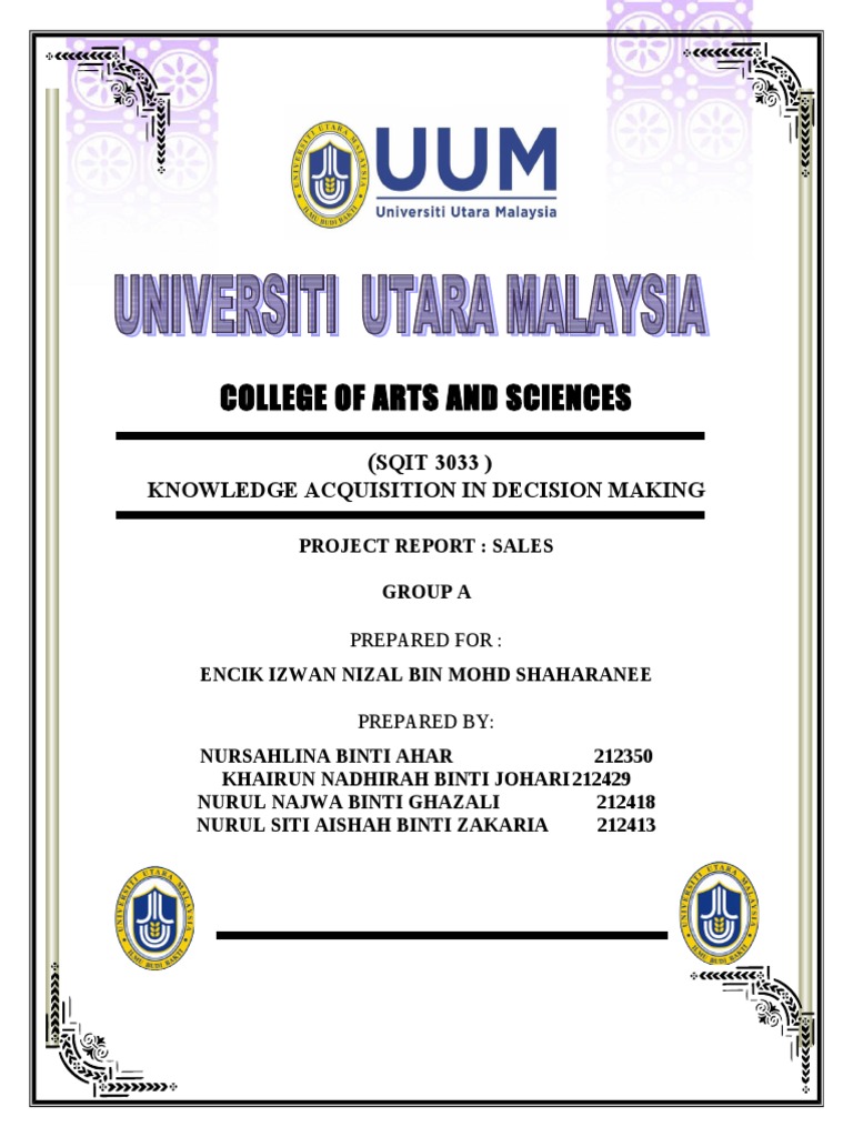 Final Report For Sales Dataset Project | PDF | Computing And ...