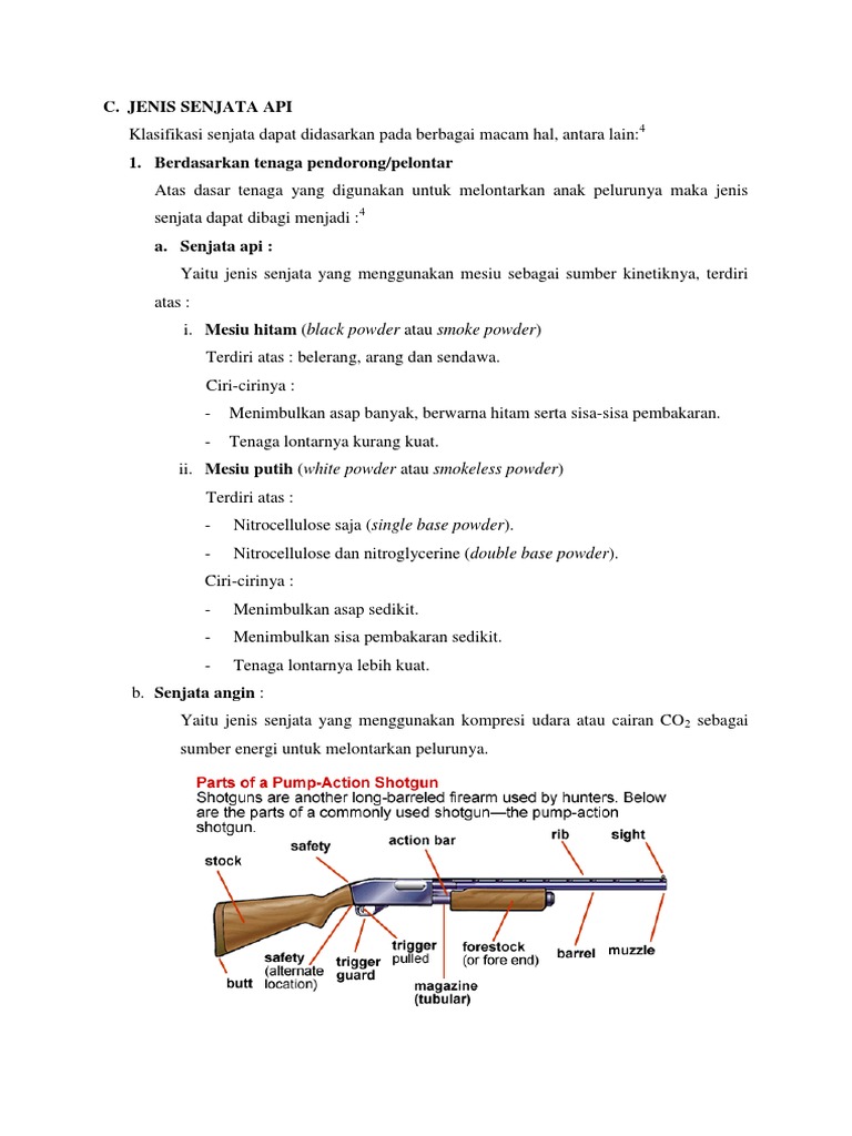 Jenis Senjata Api | PDF | Sejarah
